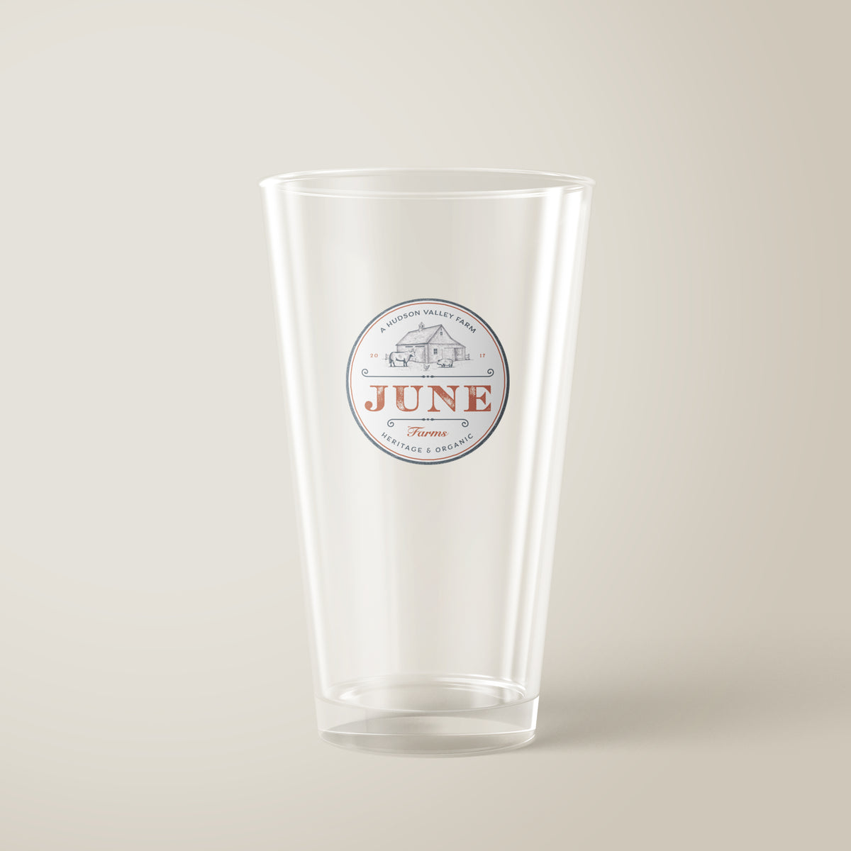 June Farms Pint Glass Set of 4 – June Farms General Store